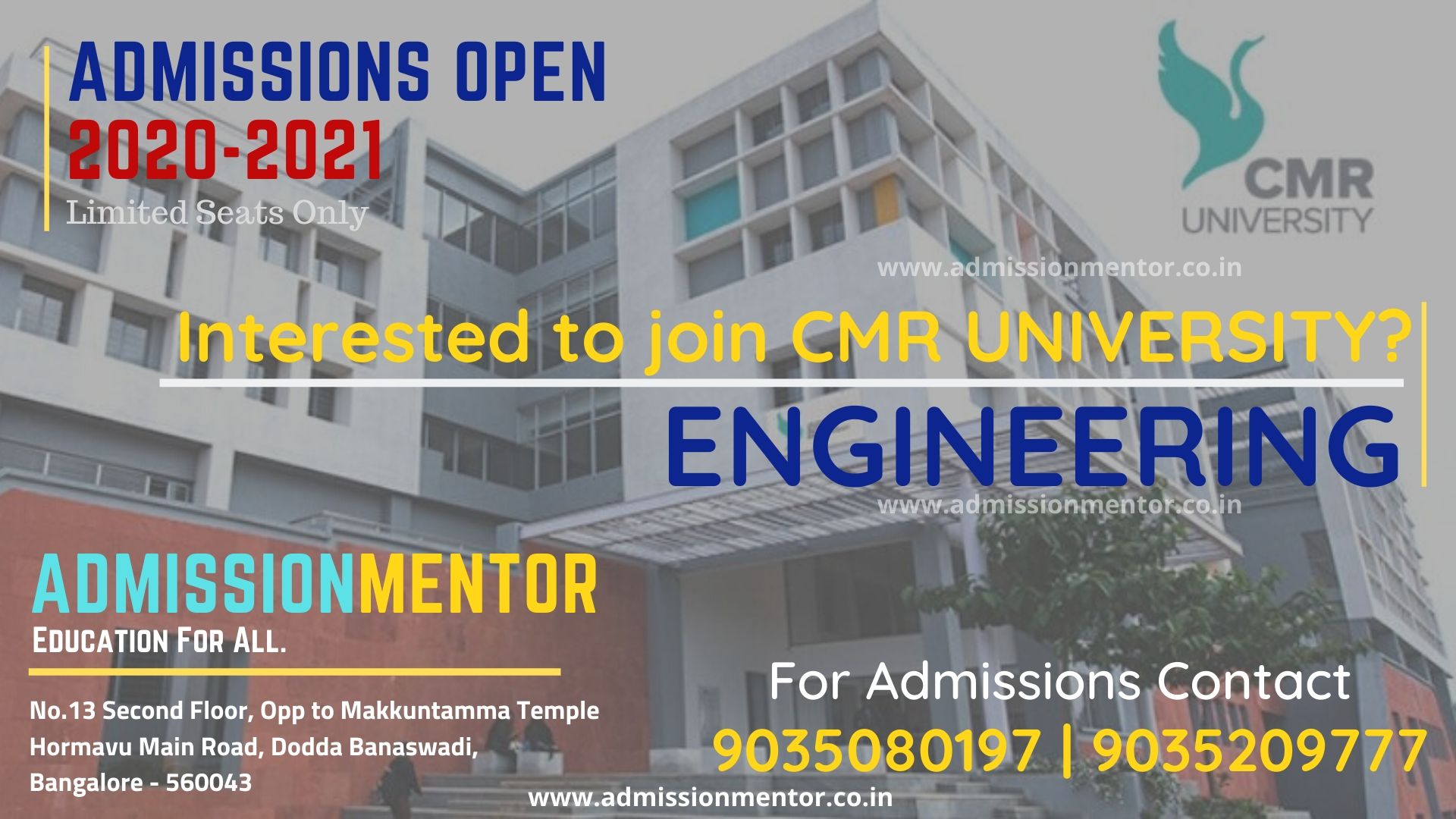DIRECT ADMISSIONS IN CMR UNIVERSITY | CMR UNIVERSITY FEES STRUCTURE